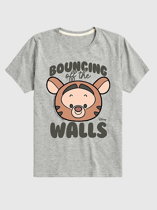 Toddler Winnie the Pooh Tigger Bouncing Off Walls Short Sleeve Graphic ...