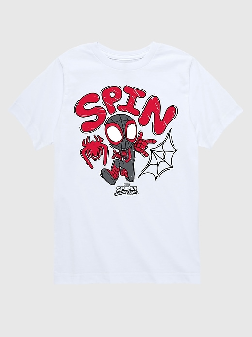 Toddler Marvel Spin Doodle Short Sleeve Graphic Tee | Gap