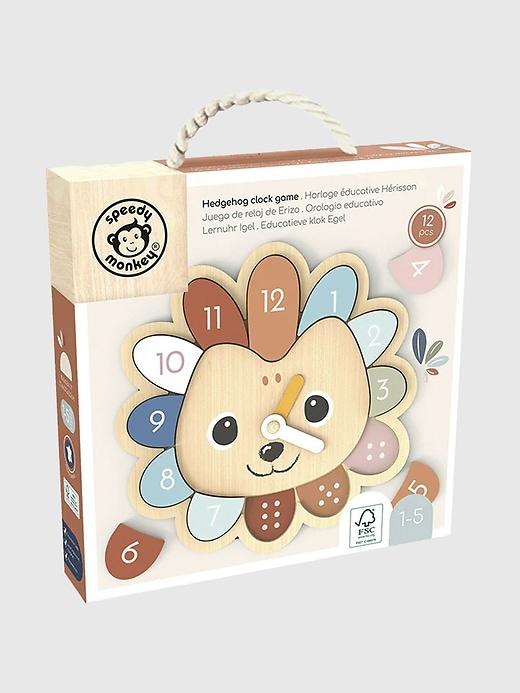 Hedgehog Clock Game Toddler Toy | Gap