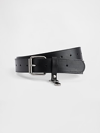 Vegan Leather Key-Ring Belt | Gap