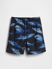 Kids 5" Recycled Swim Trunks | Gap