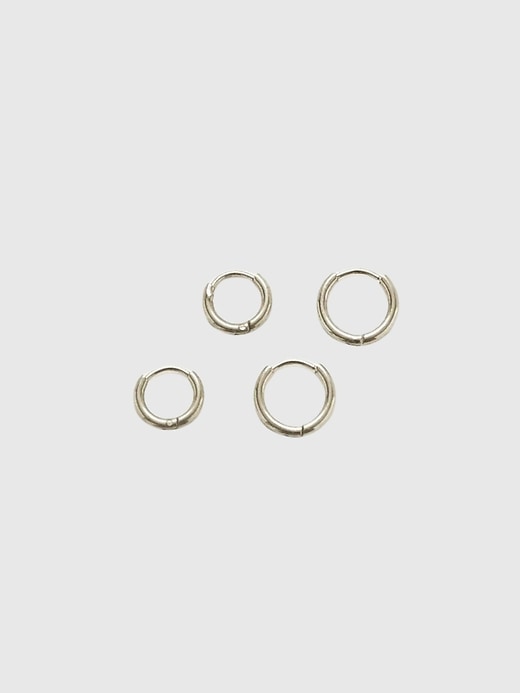 Admiral Row Mini Hoop Earrings Double Pack | Gap