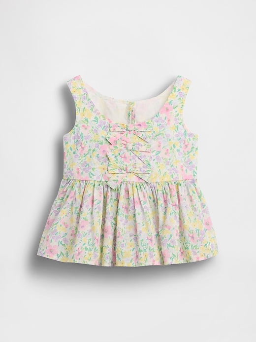 Baby & Toddler Peplum Bow Tank Top | Gap