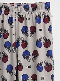 Kids Recycled Football Logo PJ Joggers | Gap