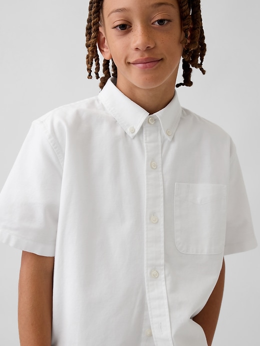 Kids Uniform Oxford Shirt | Gap