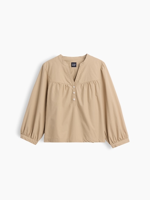 Poplin Popover Top | Gap